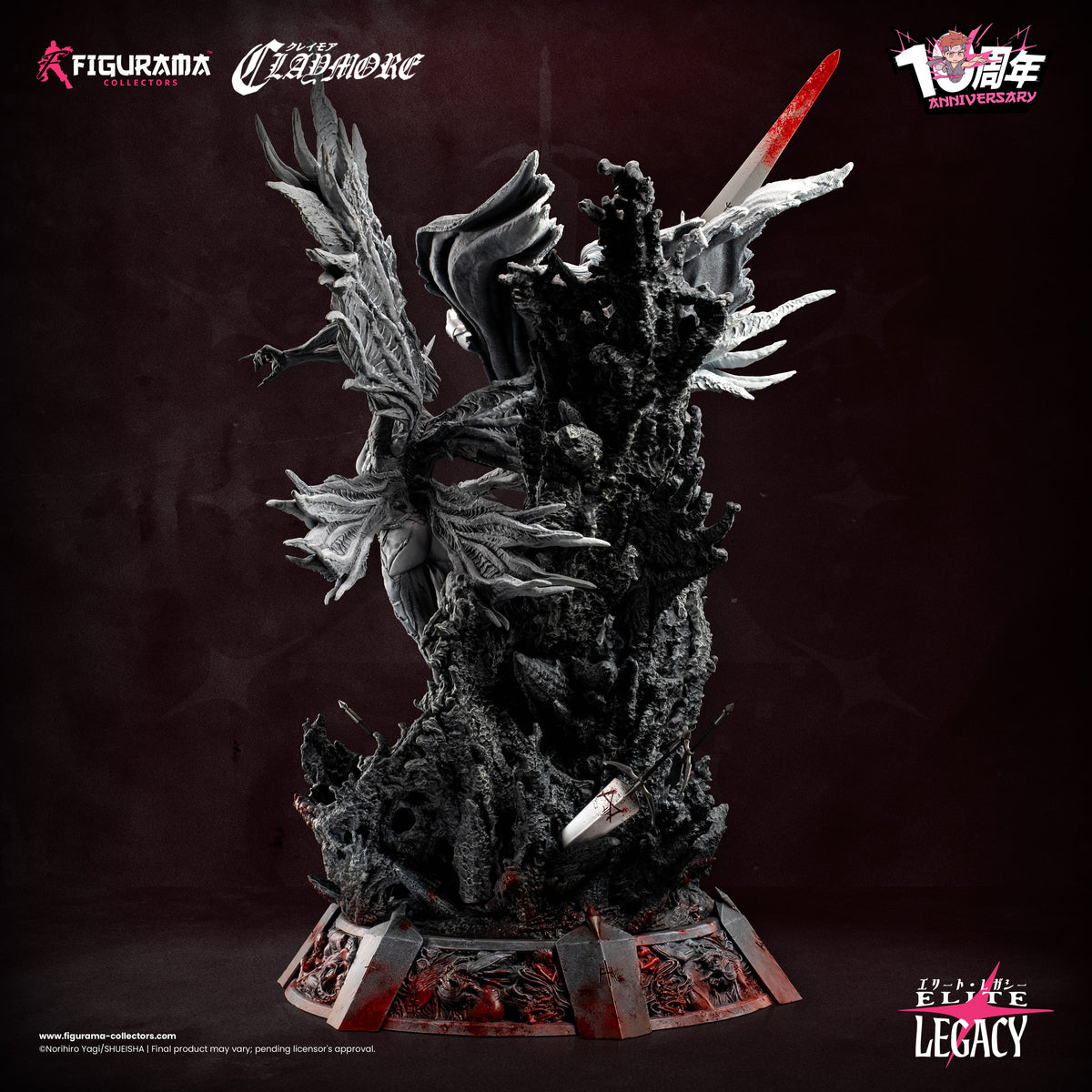 Claymore Teresa vs Priscilla 10th Anniversary Edition Statue ...