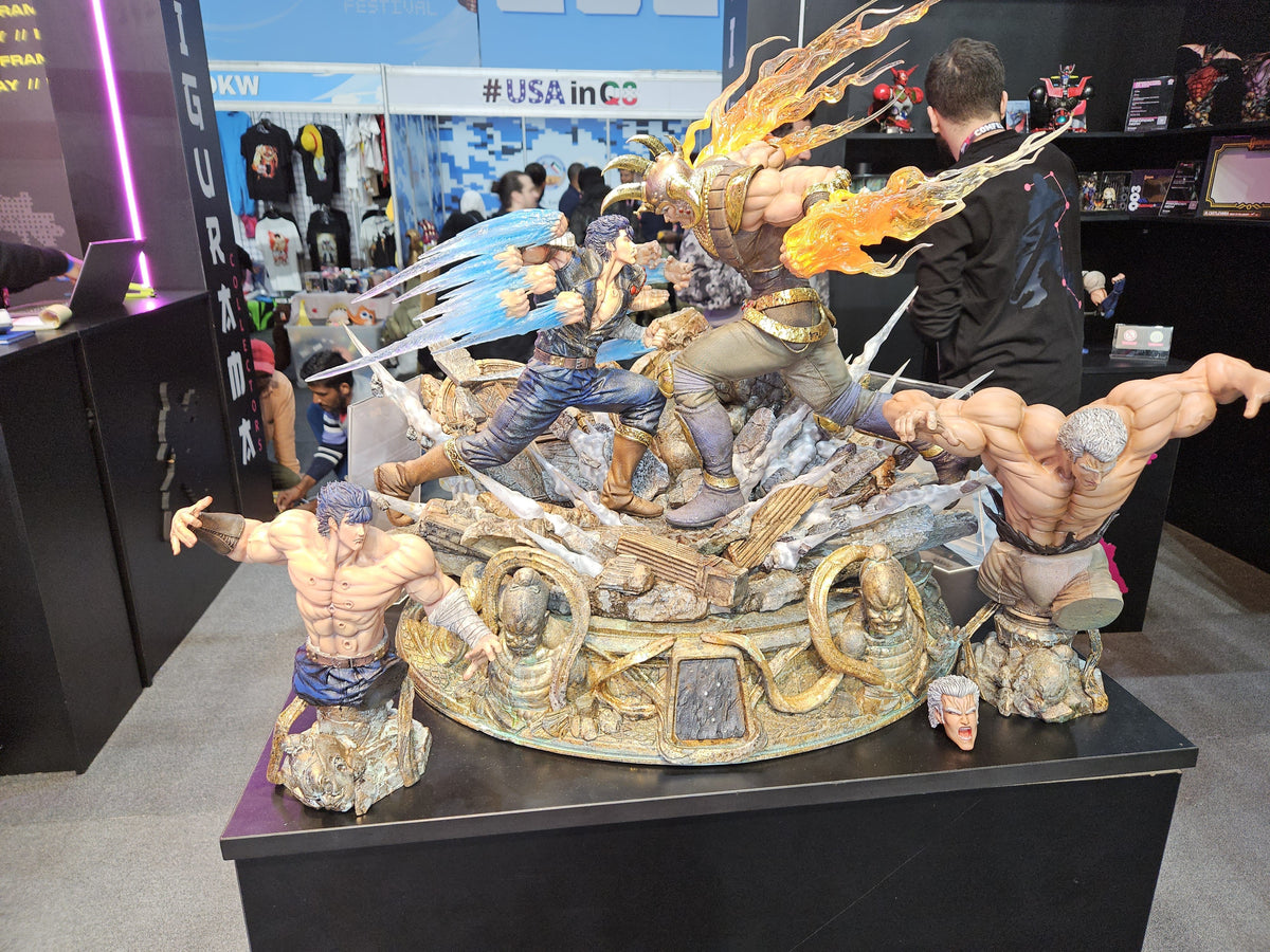 Fist Of The North Star - Statue exclusive Kenshiro vs Raoh Elite ...