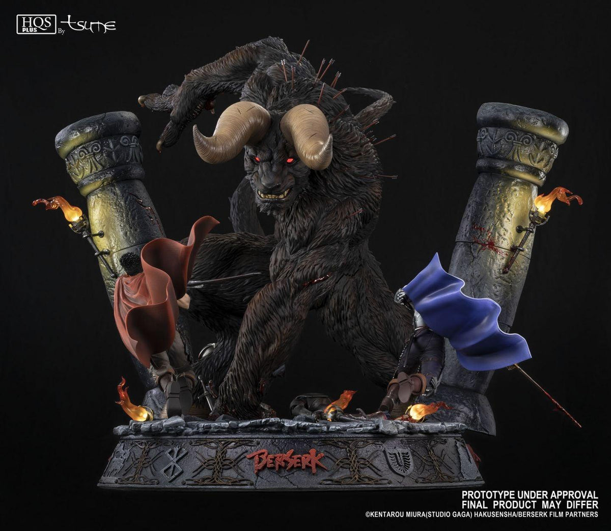 FigureArt Store- Berserk HQS- Guts and Griffith’s battle against Zodd