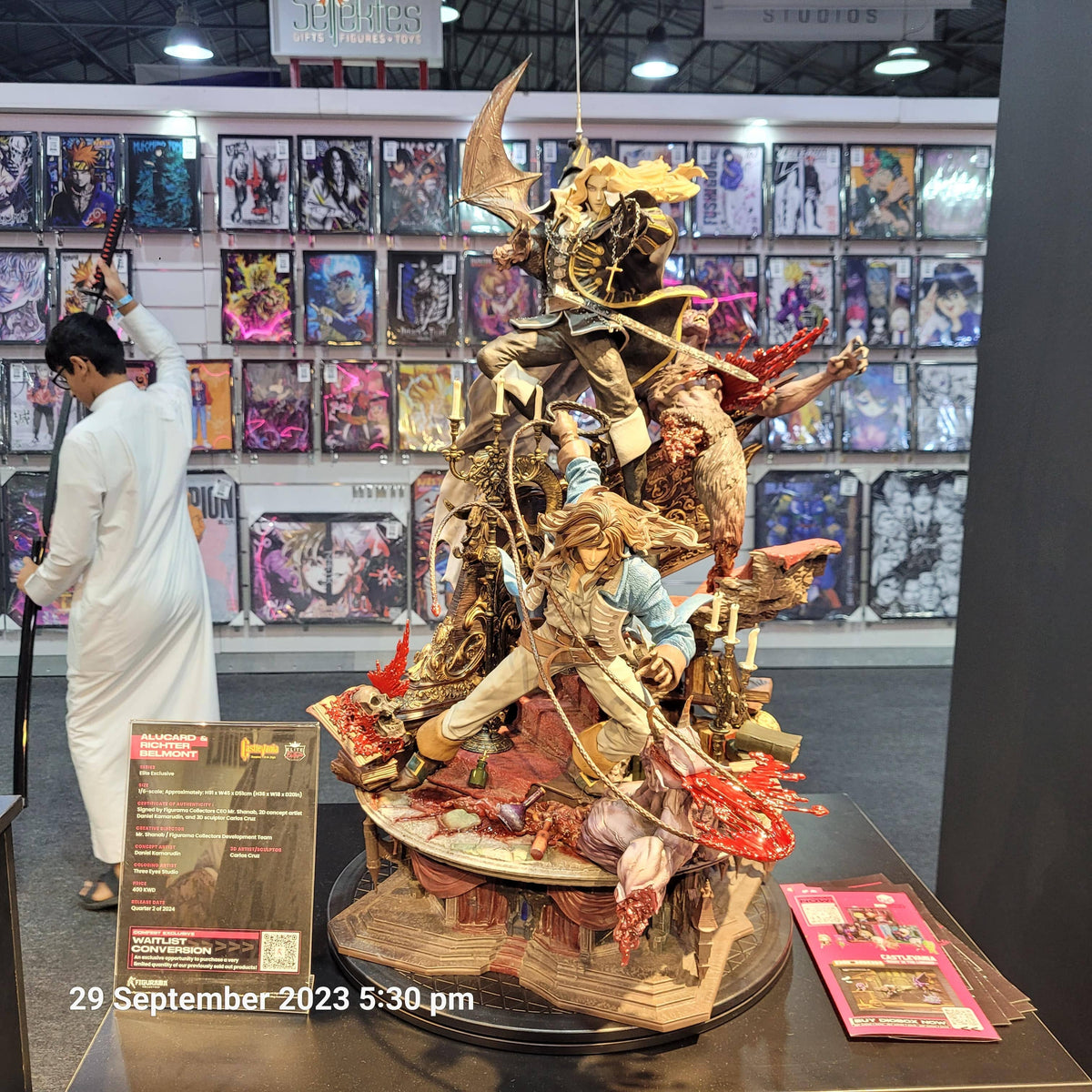 FigureArt Store- Castlevania - Alucard and Richter- Anime Figure