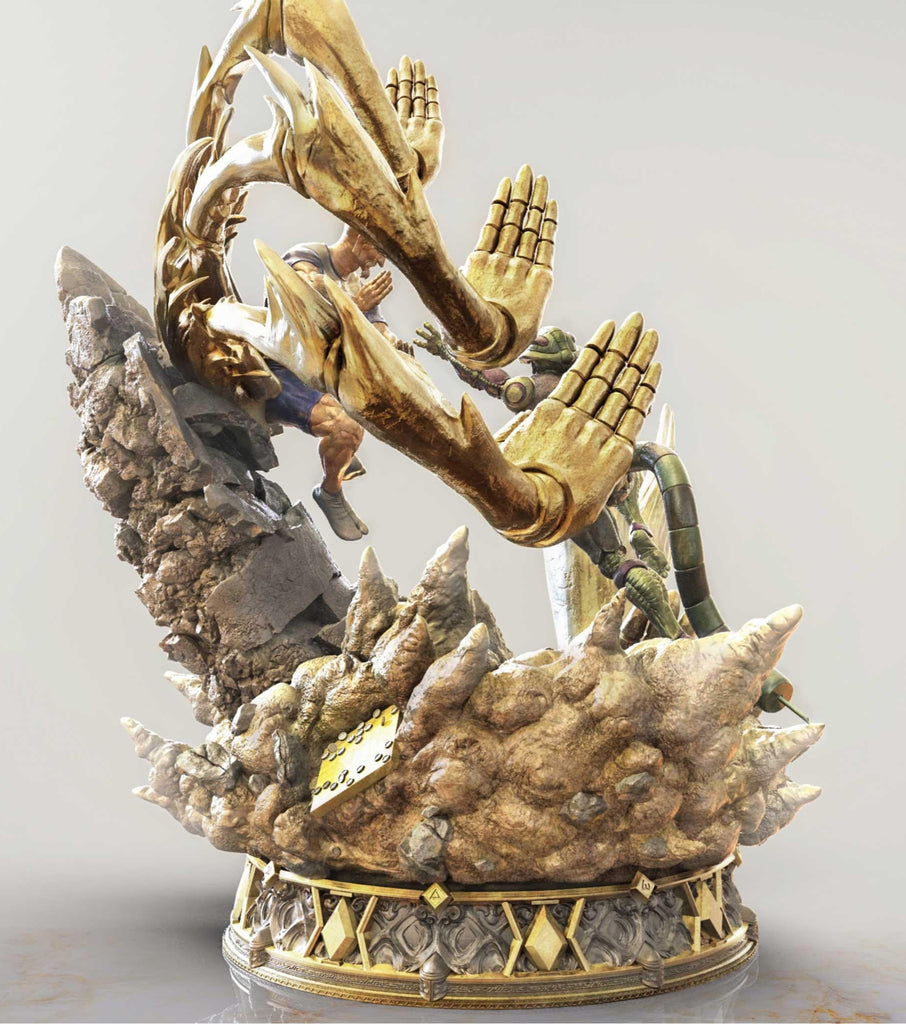 FigureArt Store- Netero Vs Meruem- Hunter X Hunter Figure